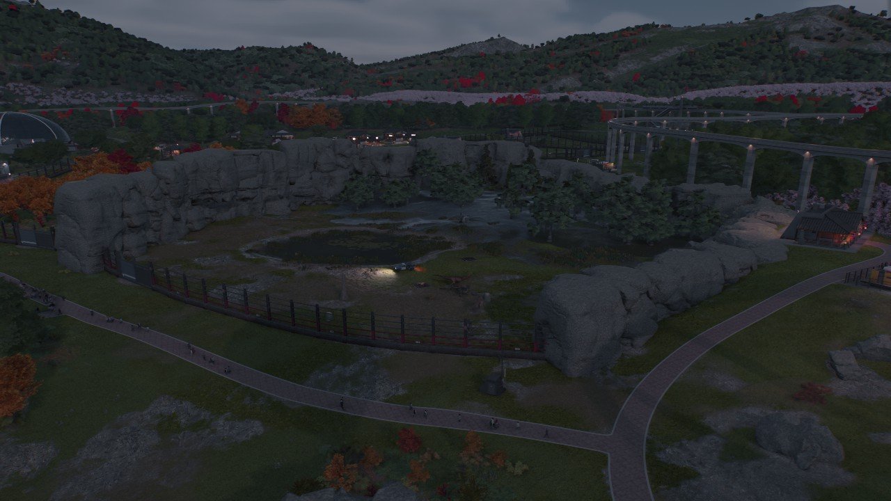 Cannyon Enclosure Ring 2 - Workshop - Jurassic World Evolution 3