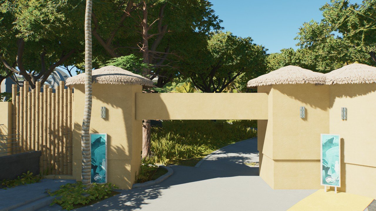 Entrada Mosasaurio - Workshop - Jurassic World Evolution 3