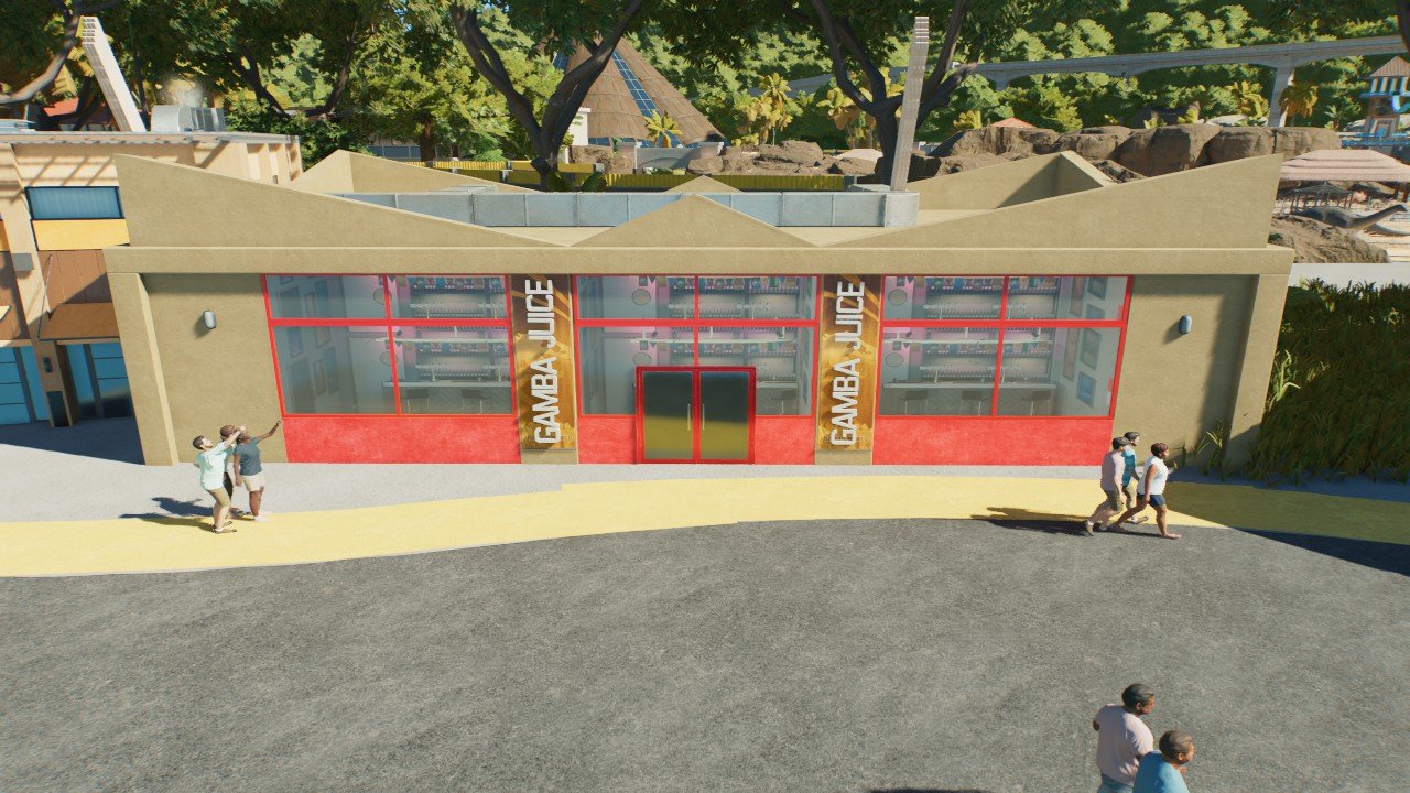 Gamba Juice - Workshop - Jurassic World Evolution 3