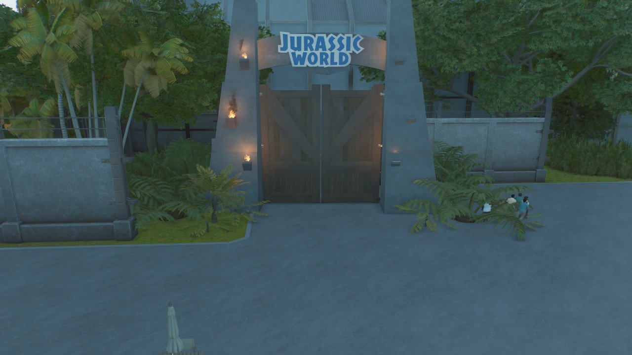 Jurassic World sign - Workshop - Jurassic World Evolution 3