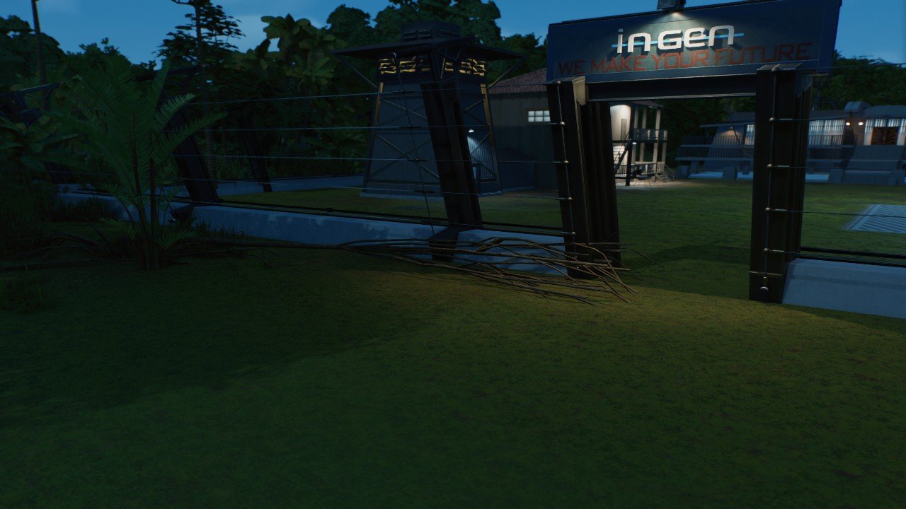 Ingen perimeter fence `86 - Workshop - Jurassic World Evolution 3