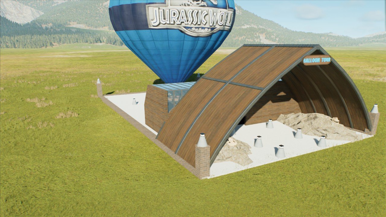 Balloon Tour Modern Scandinavian - Workshop - Jurassic World Evolution 3