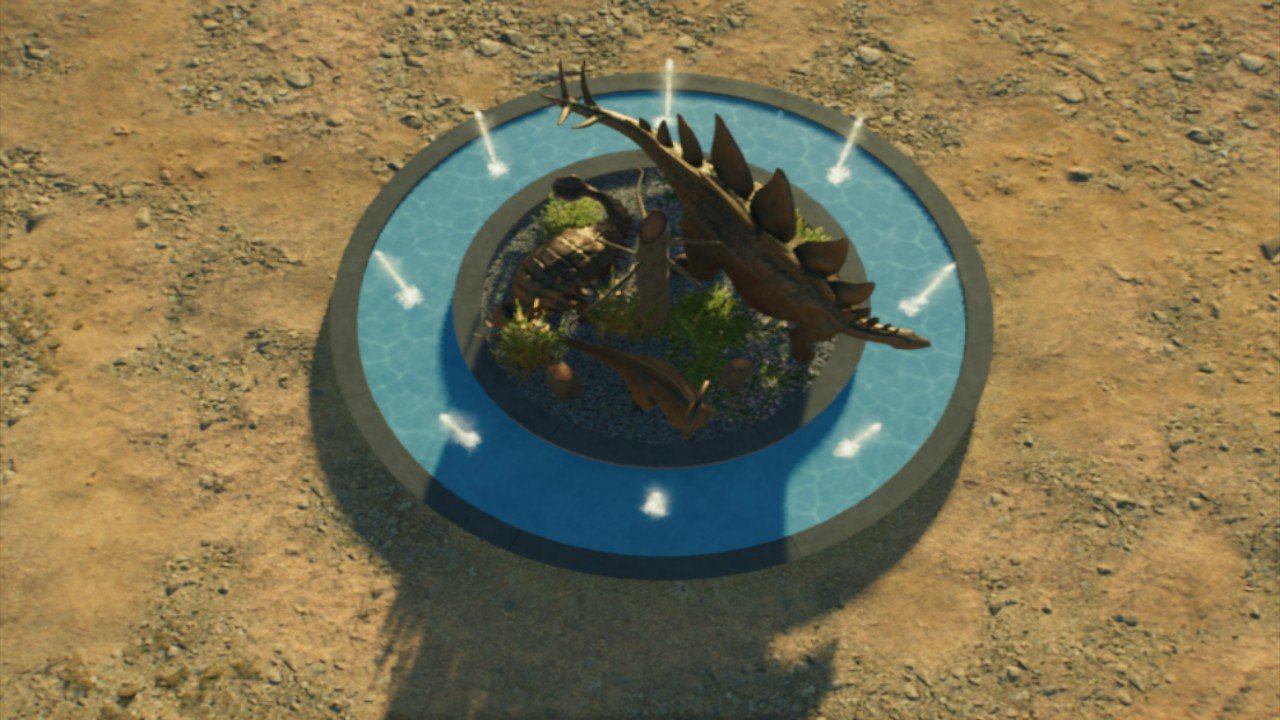 Carnivores World Fountain D - Workshop - Jurassic World Evolution 3