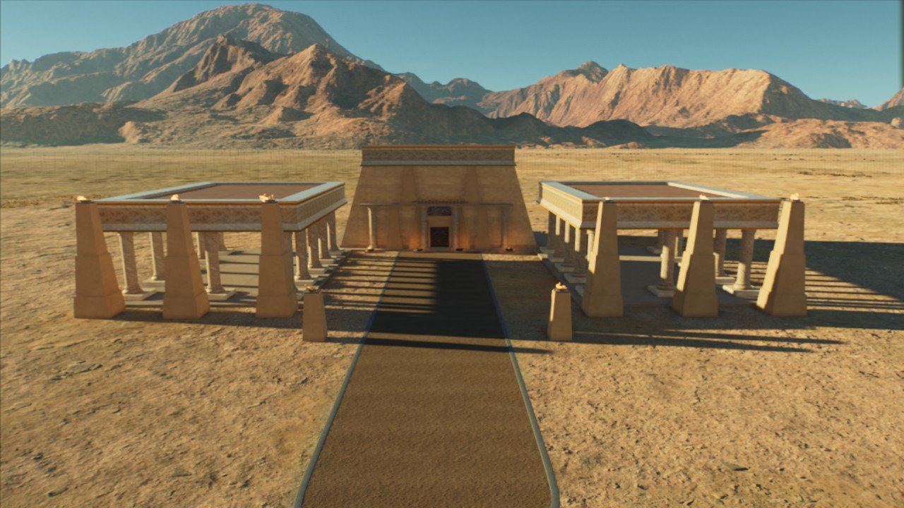 Ancient Egyptian temple bunker - Workshop - Jurassic World Evolution 3