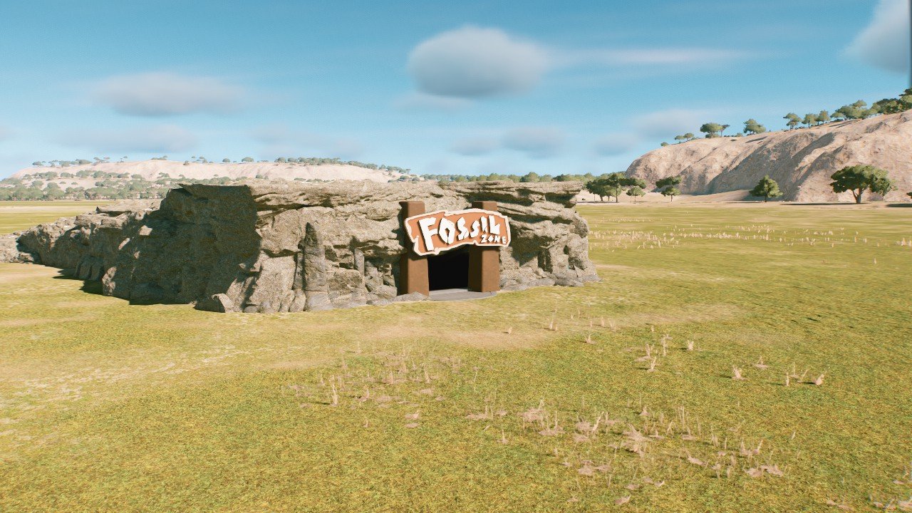 Fossil cave - Workshop - Jurassic World Evolution 3