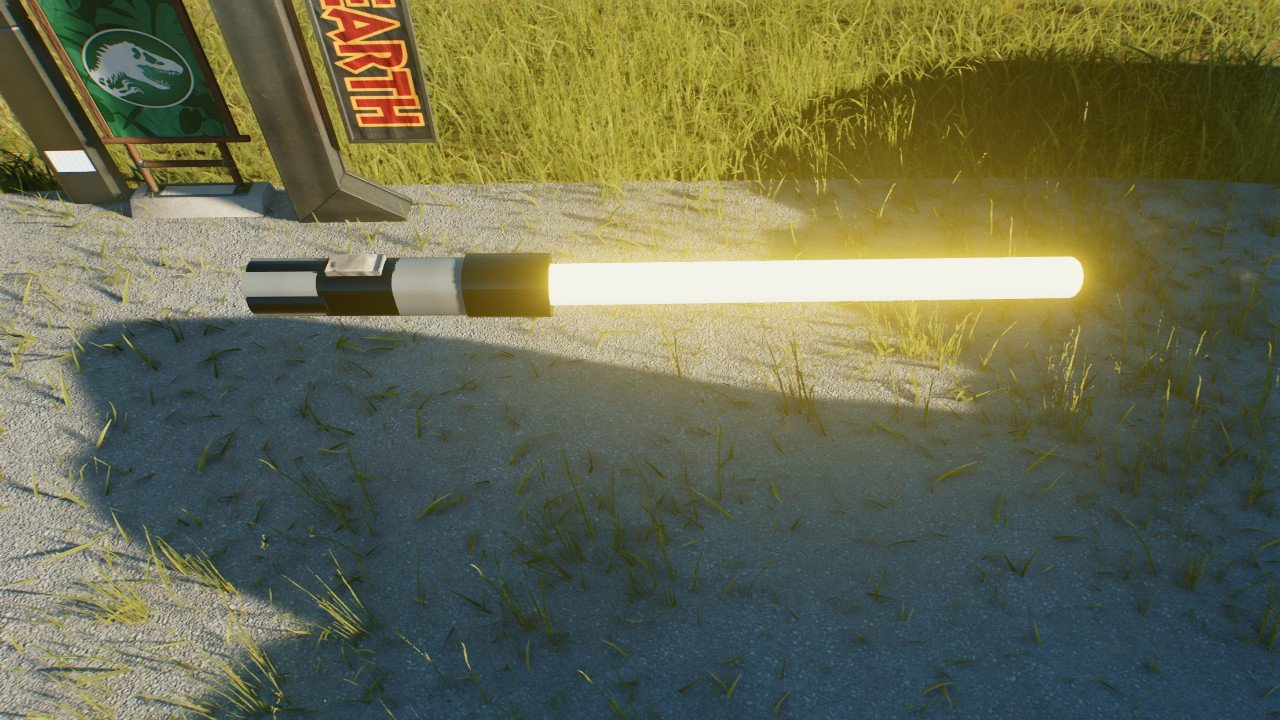 Star wars yellow lightsaber - Workshop - Jurassic World Evolution 3