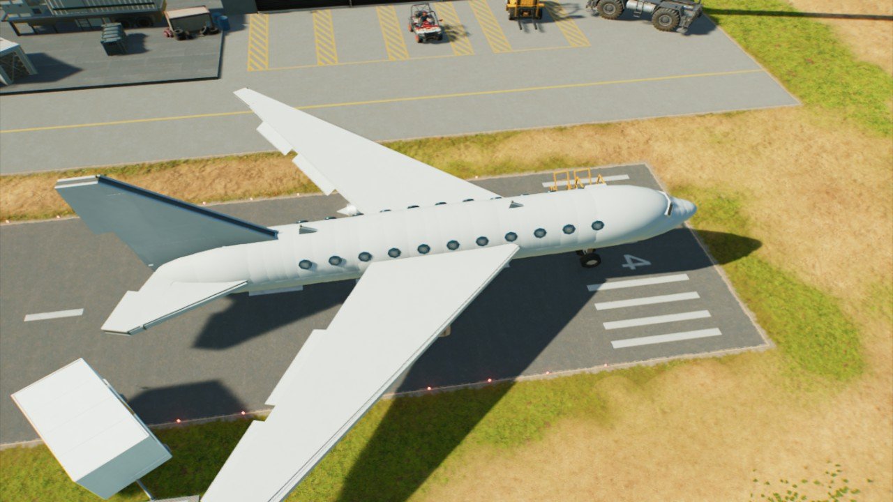 Aircraft: Passenger Airplane - Workshop - Jurassic World Evolution 3