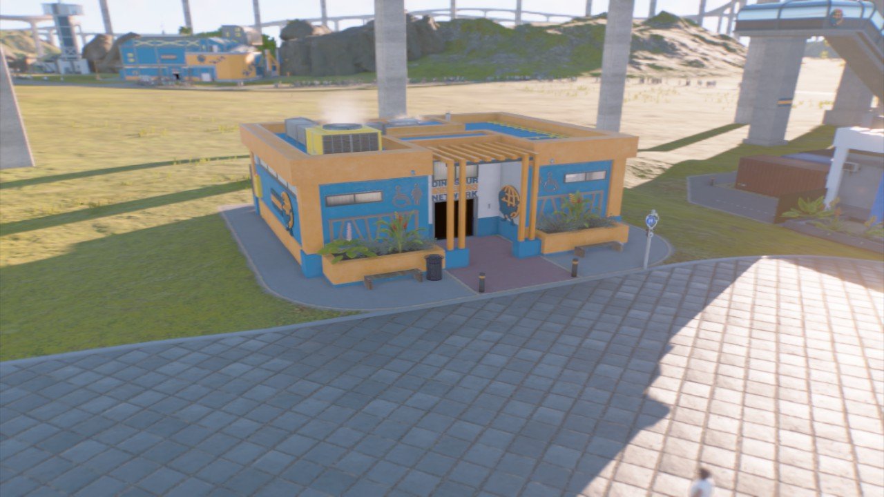 DIN restroom - Workshop - Jurassic World Evolution 3