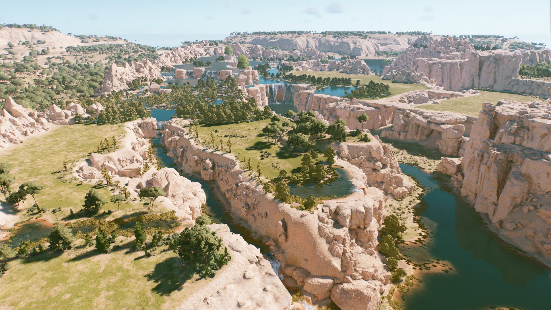 Canyon scenery to build your park - Workshop - Jurassic World Evolution 3