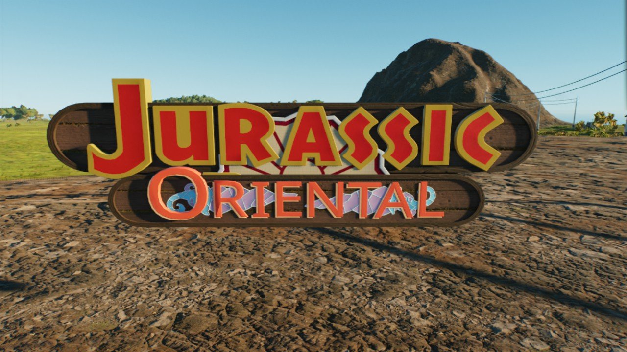 Jurassic Oriental Logo w light - Jurassic World Evolution 3 creation ...