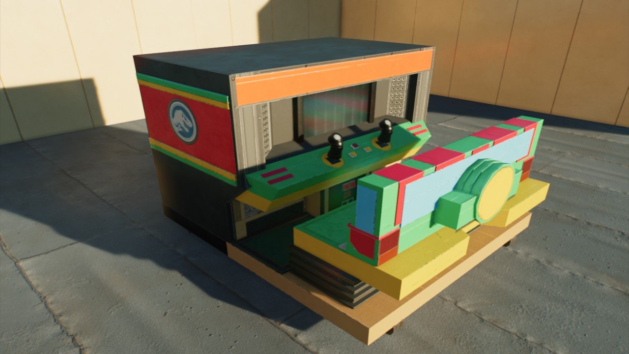 Jurassic Park Moving Theater 2 Person Ride Game Arcade Game - Workshop ...
