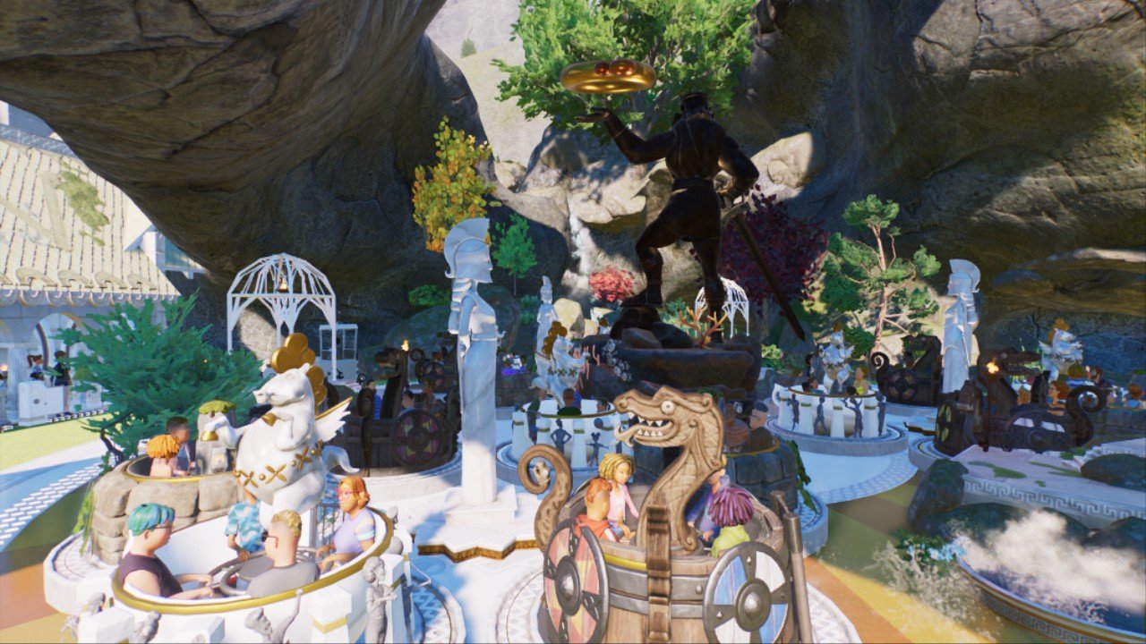 Council of Elrond (Teacups) - Planet Coaster 2 creation - Frontier Workshop