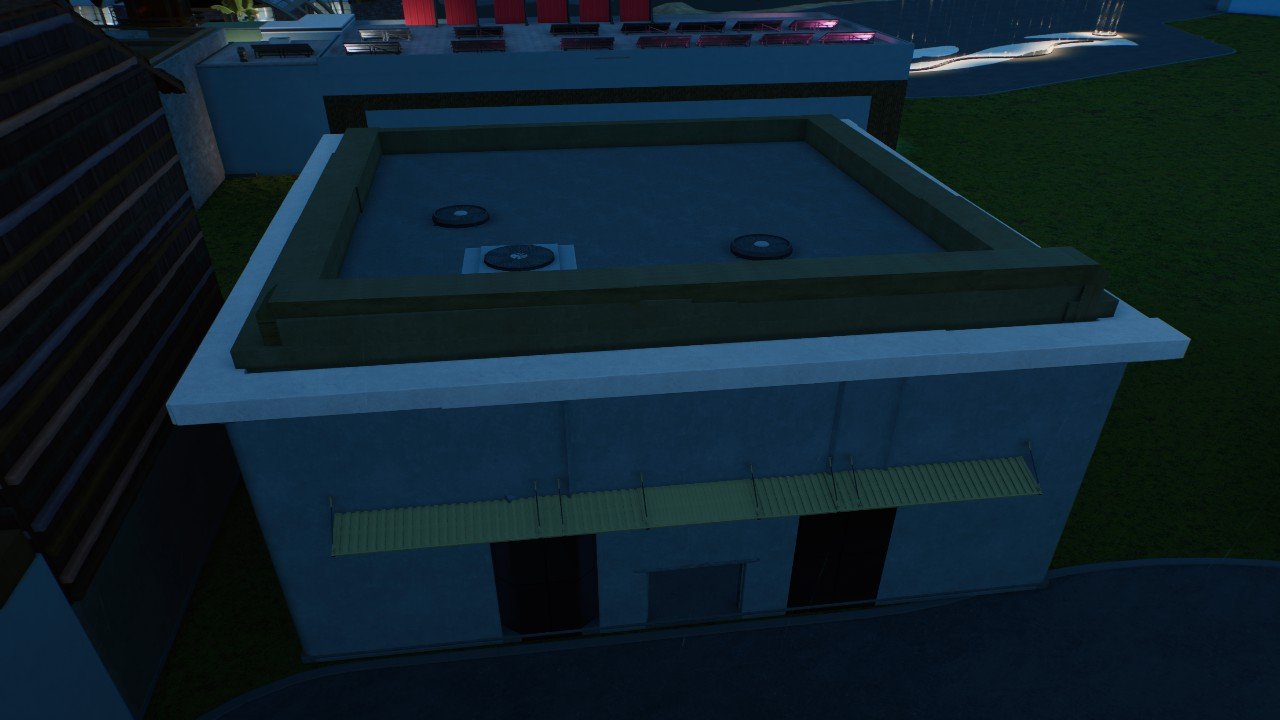 Main street small plaza building - Workshop - Jurassic World Evolution 3