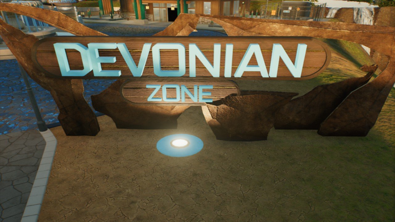 Signs: Devonian Zone - Workshop - Jurassic World Evolution 3