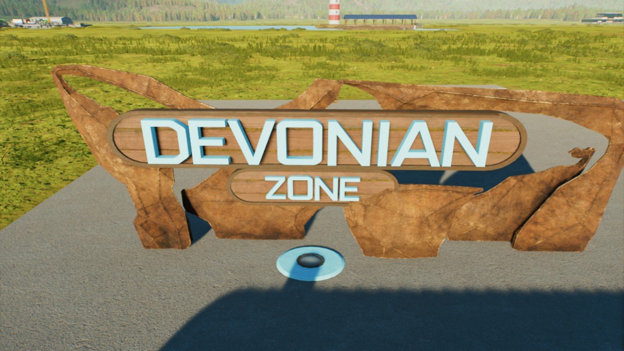 Signs: Devonian Zone - Workshop - Jurassic World Evolution 3