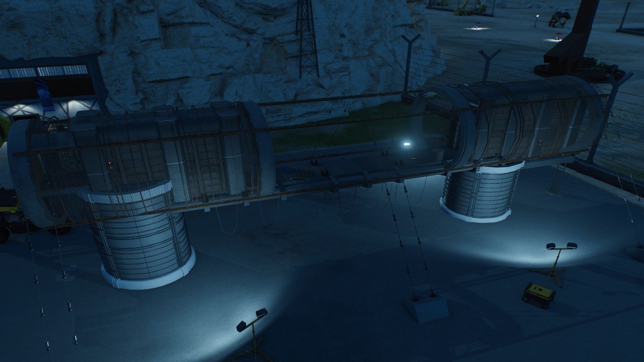 T-Rex log scaffolding - Workshop - Jurassic World Evolution 3