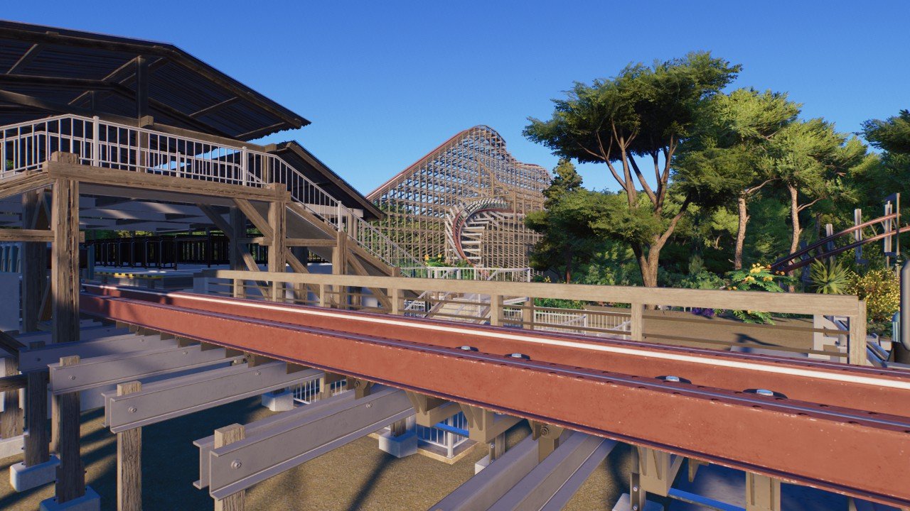 Intense Custom RMC I BOX - Planet Coaster 2 creation - Frontier Workshop