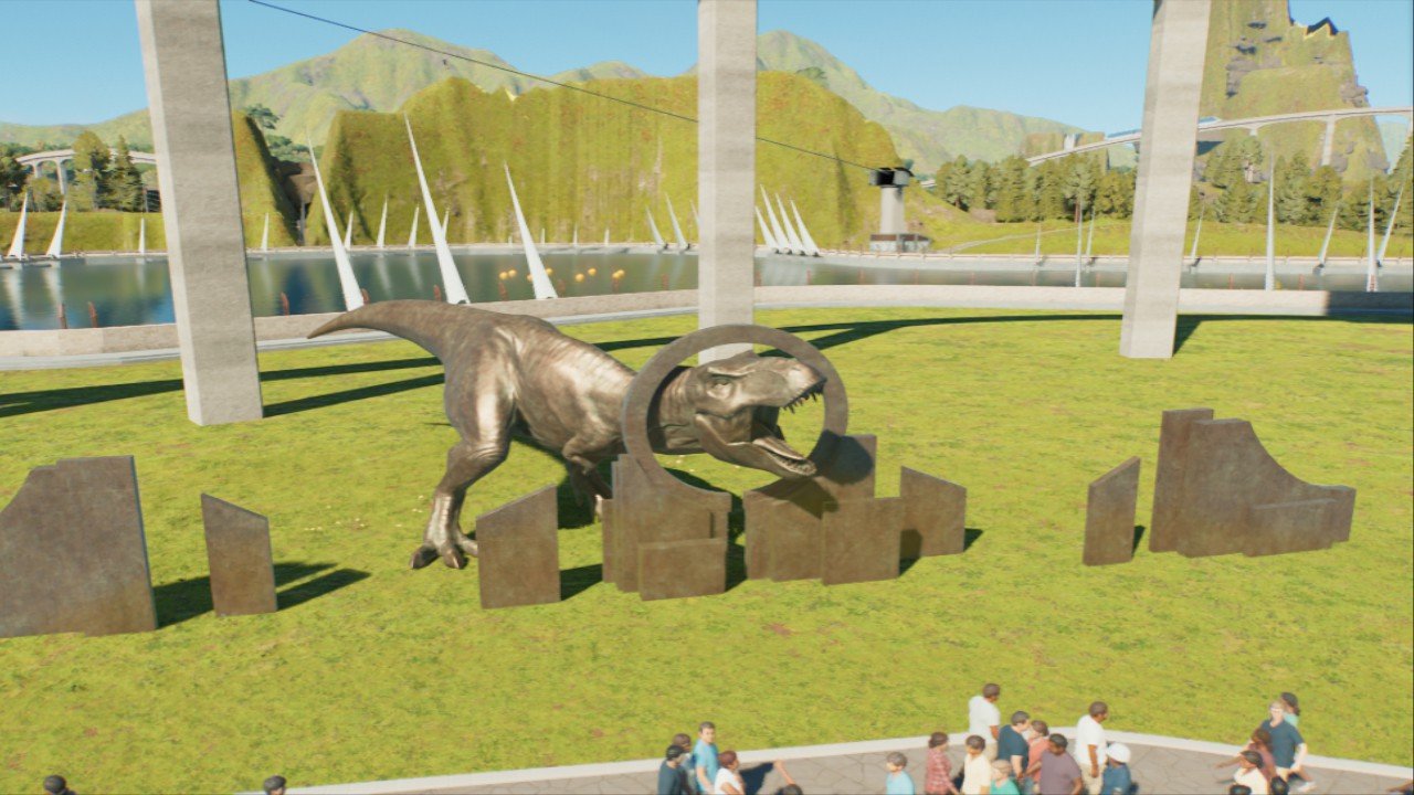 Classic T-rex logo - Workshop - Jurassic World Evolution 3