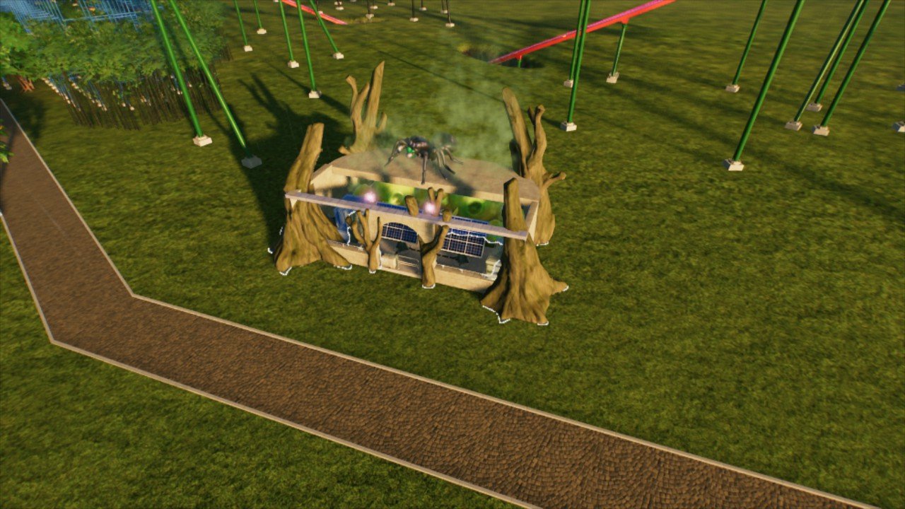 Large Solar Sorcery - Planet Coaster 2 creation - Frontier Workshop