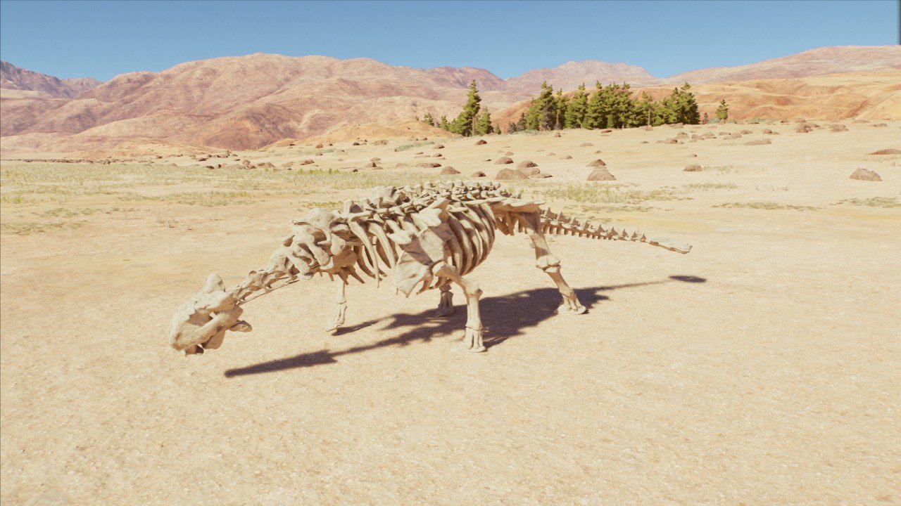 Ankylosaurus Skeleton - Workshop - Jurassic World Evolution 3