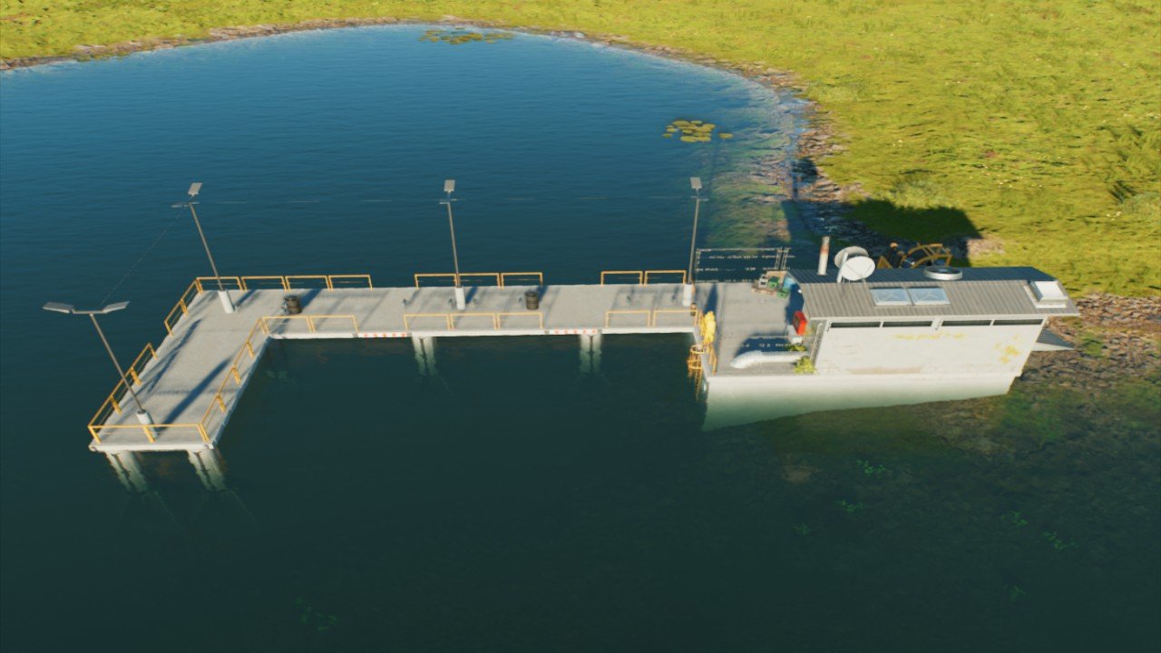 Buildings: Small Pier - Workshop - Jurassic World Evolution 3