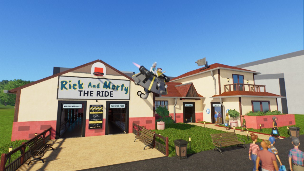 Rick and Morty - The Ride! - Workshop - Planet Coaster 2