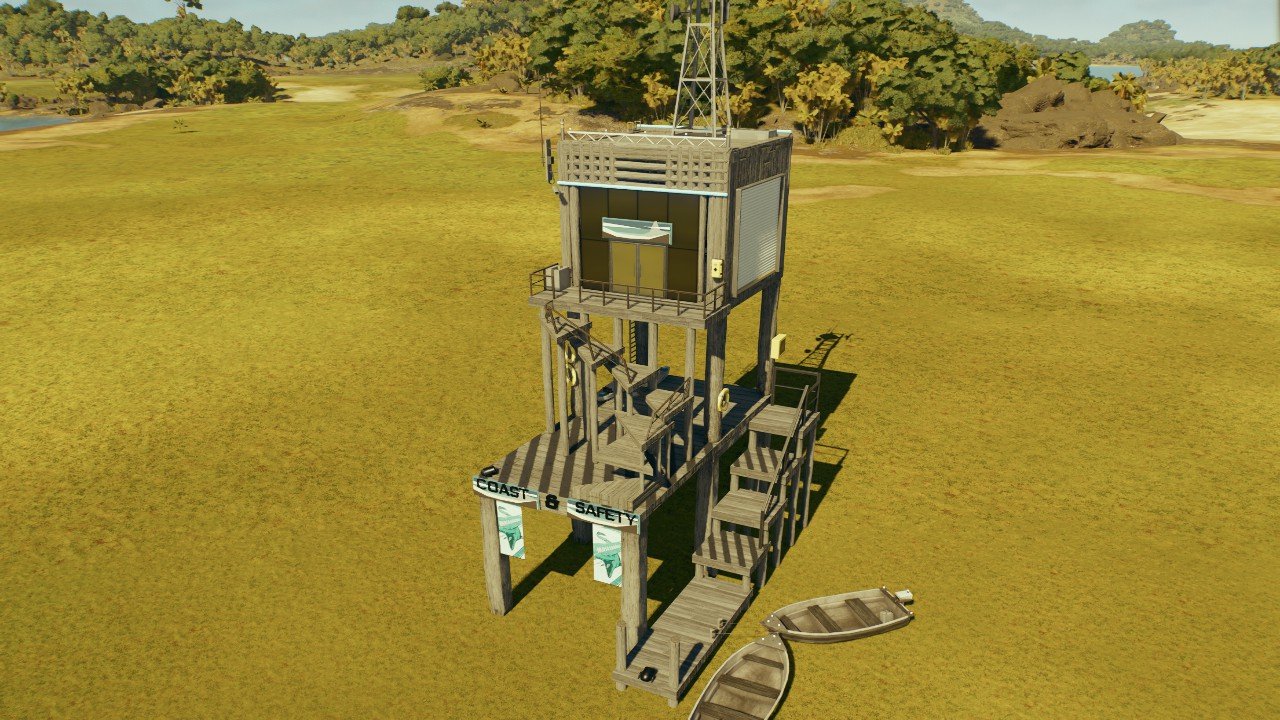 Coast Guard, Life Guard Rescue Shack - Workshop - Jurassic World ...