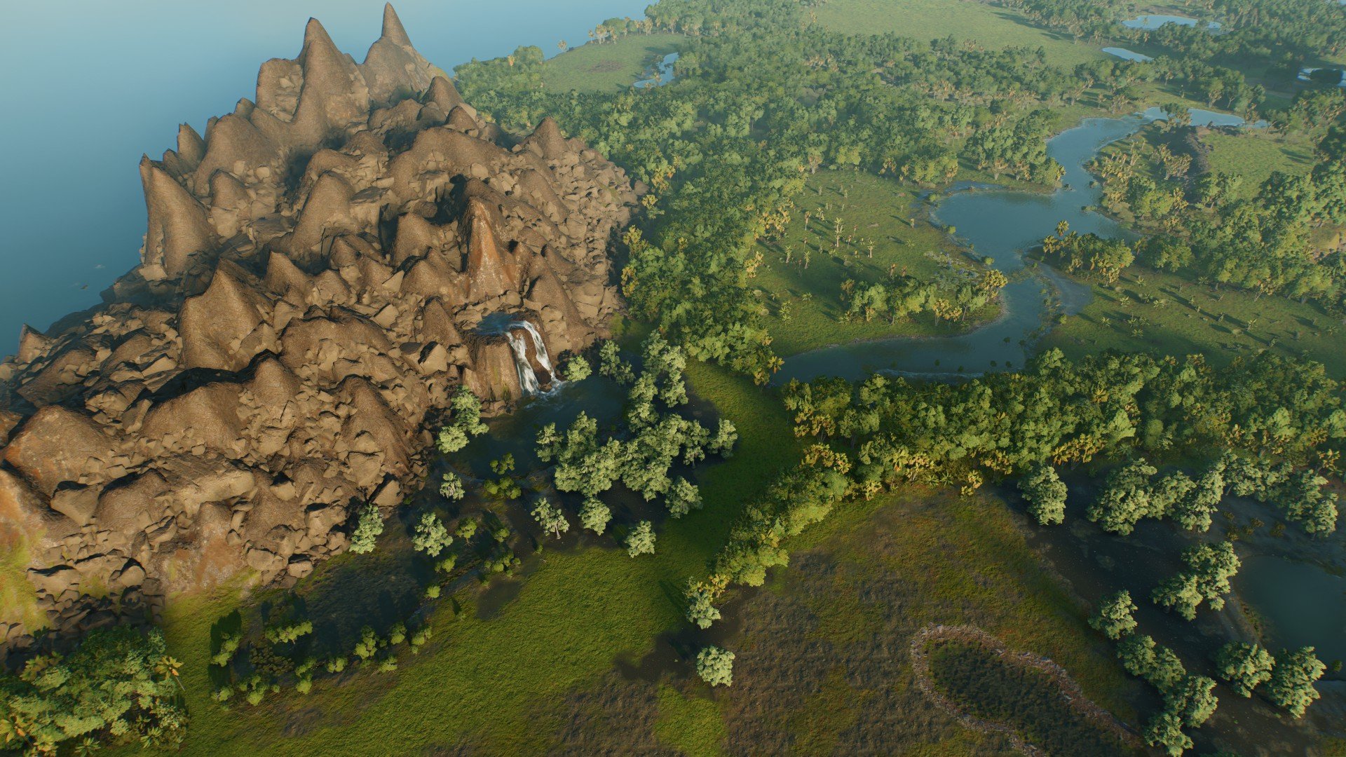 Isla Nublar island - Workshop - Jurassic World Evolution 3
