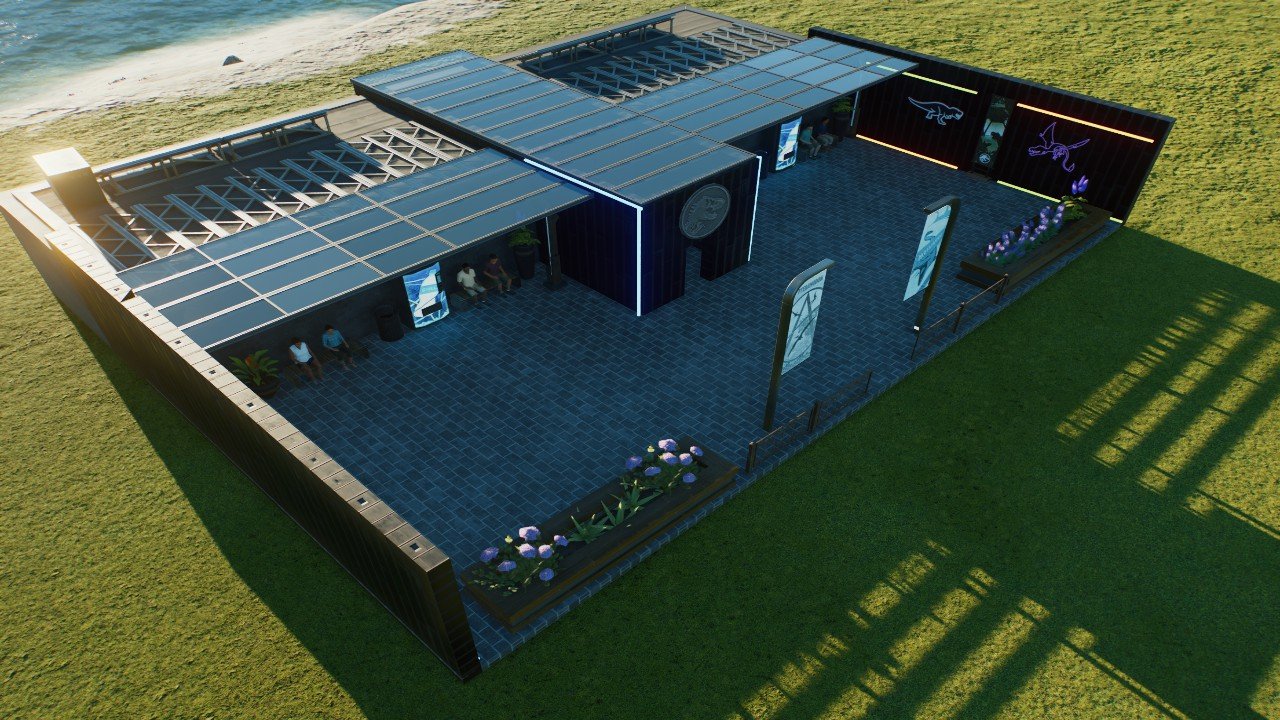 Deluxe Arrival Point - Workshop - Jurassic World Evolution 3