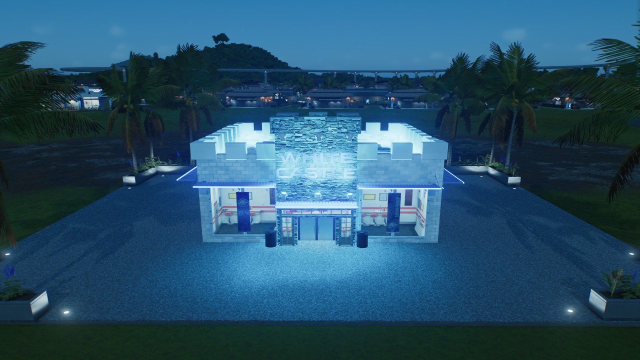 White Castle 2 - Workshop - Jurassic World Evolution 3