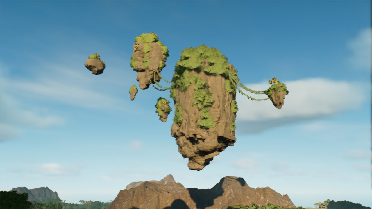 Floating mountains of Pandora v2 - Workshop - Jurassic World Evolution 3
