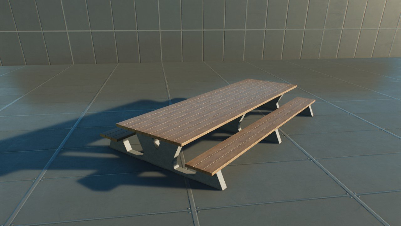 Wooden Picnic Bench - 创意工坊 - 《侏罗纪世界：进化 3》