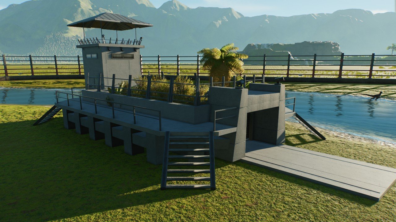 JP classic Raptor pen - Workshop - Jurassic World Evolution 3