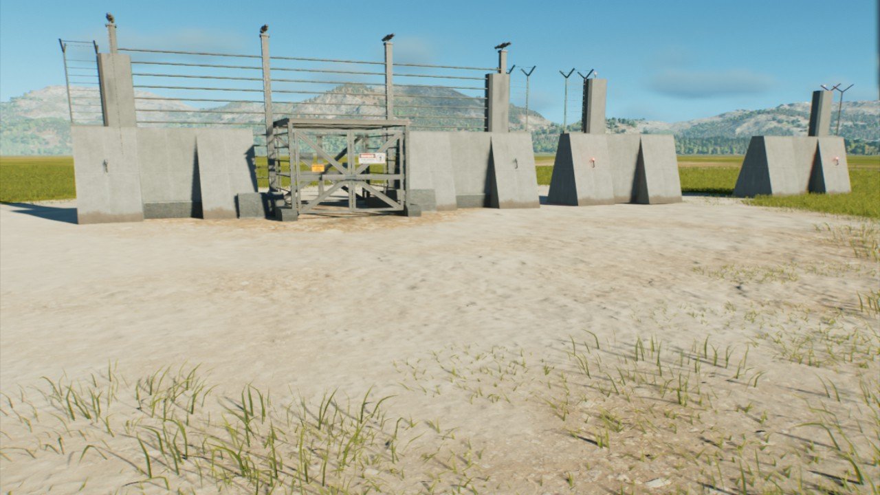 fence gate - Workshop - Jurassic World Evolution 3