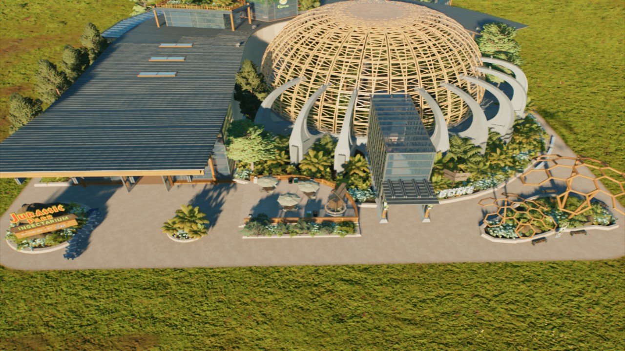 Buildings: Paleozoic Insectarium - Workshop - Jurassic World Evolution 3