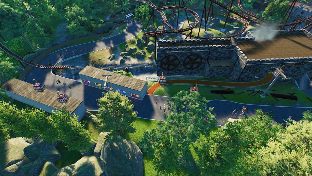 Alton Towers Rita Challenge - Planet Coaster 2 creation - Frontier Workshop