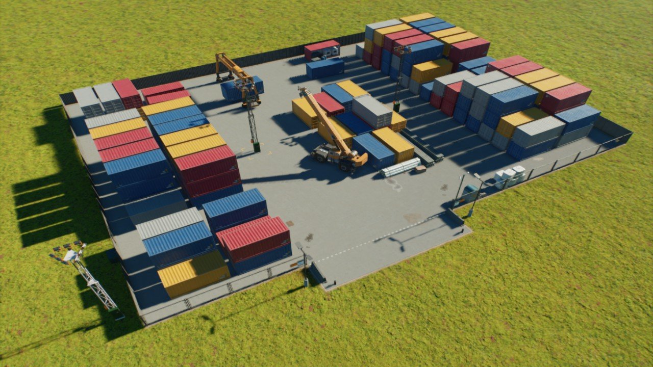 Dock/Crate storage - Workshop - Jurassic World Evolution 3