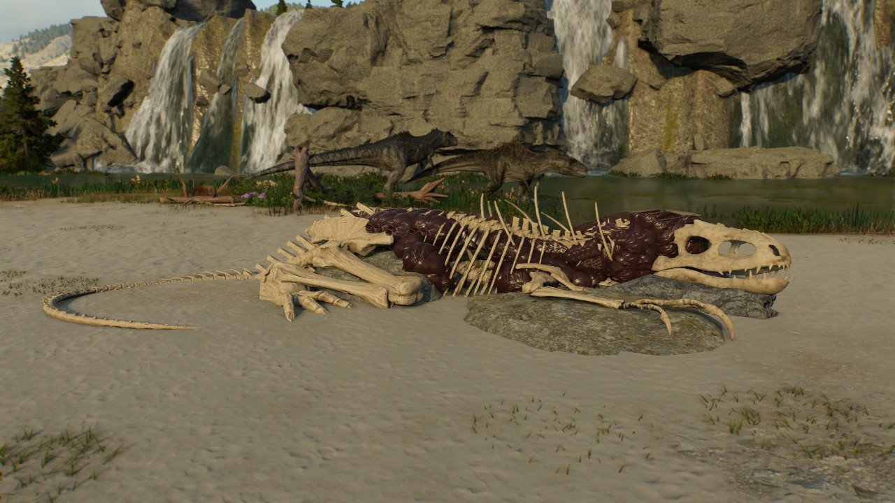 Indominus rex Corpse - Workshop - Jurassic World Evolution 3