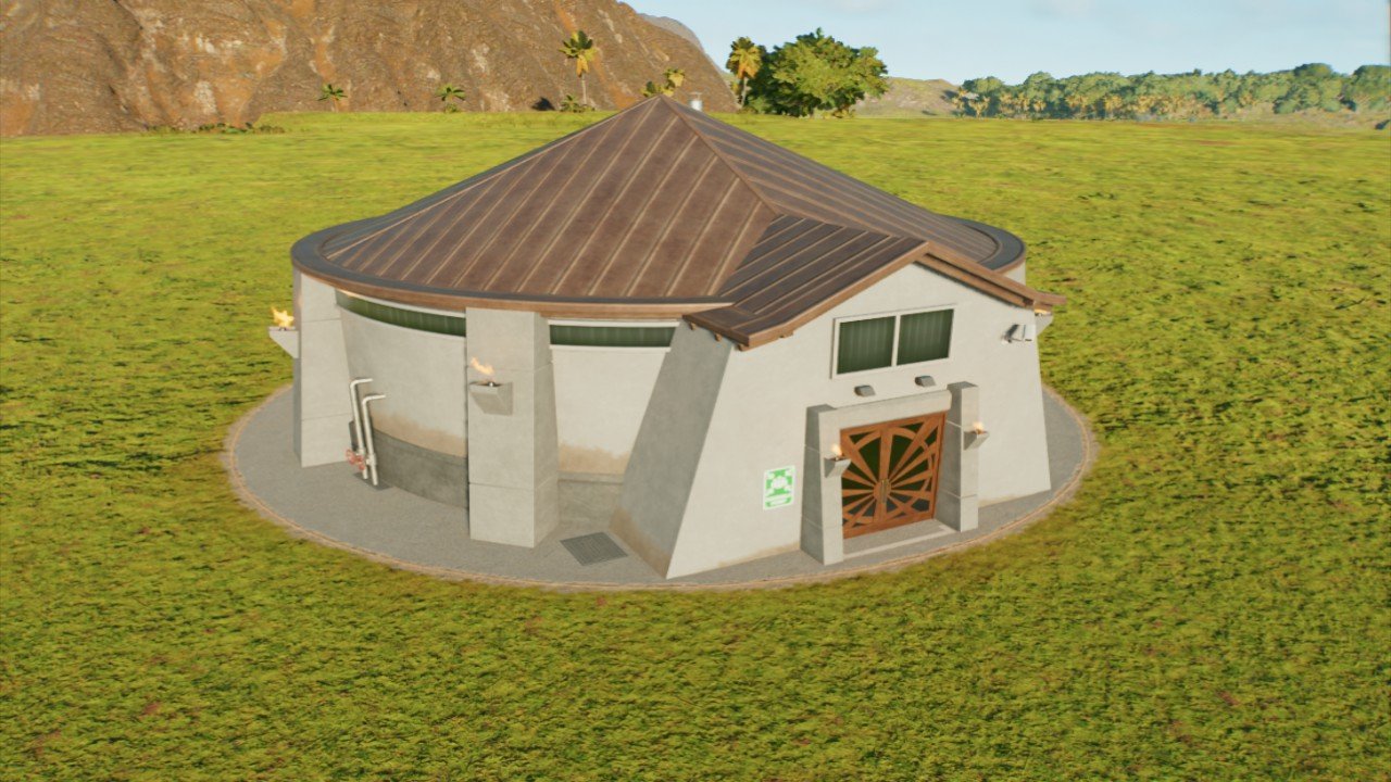 simple jurassic park building - Workshop - Jurassic World Evolution 3
