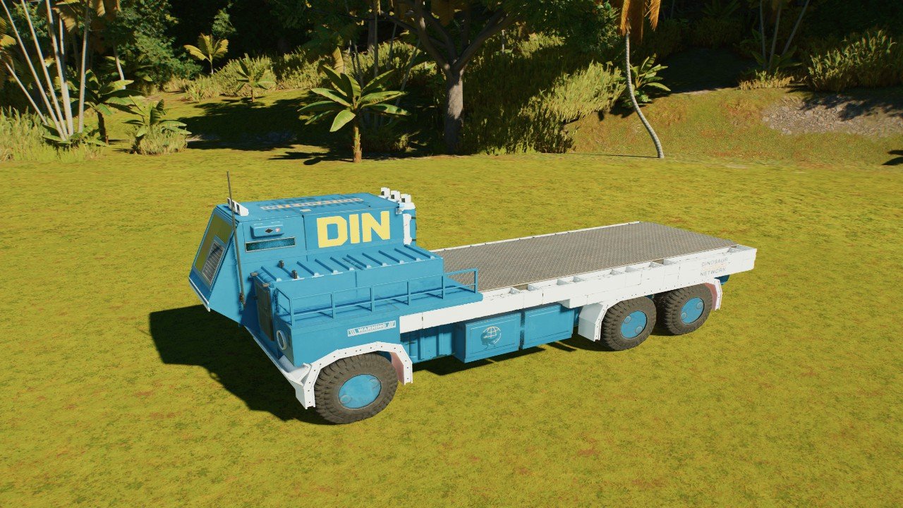 DIN Design LKW Truck - Workshop - Jurassic World Evolution 3