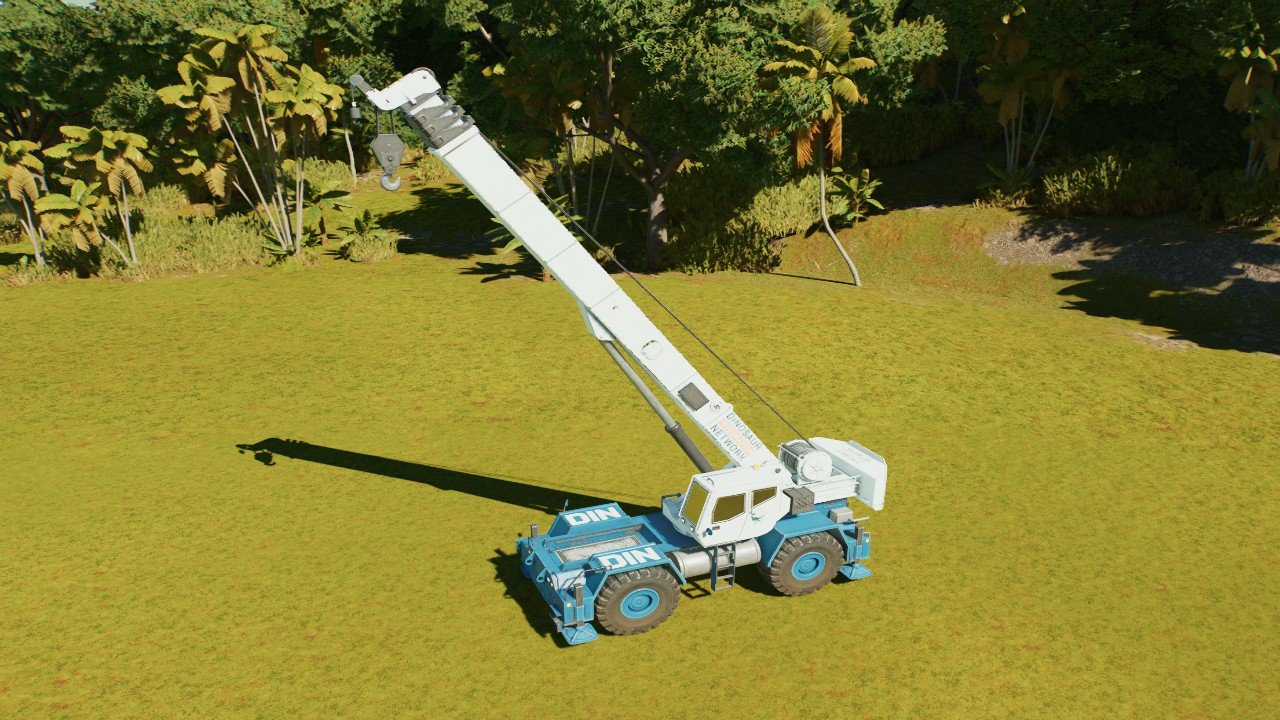 DIN Design Kran Crane - Workshop - Jurassic World Evolution 3
