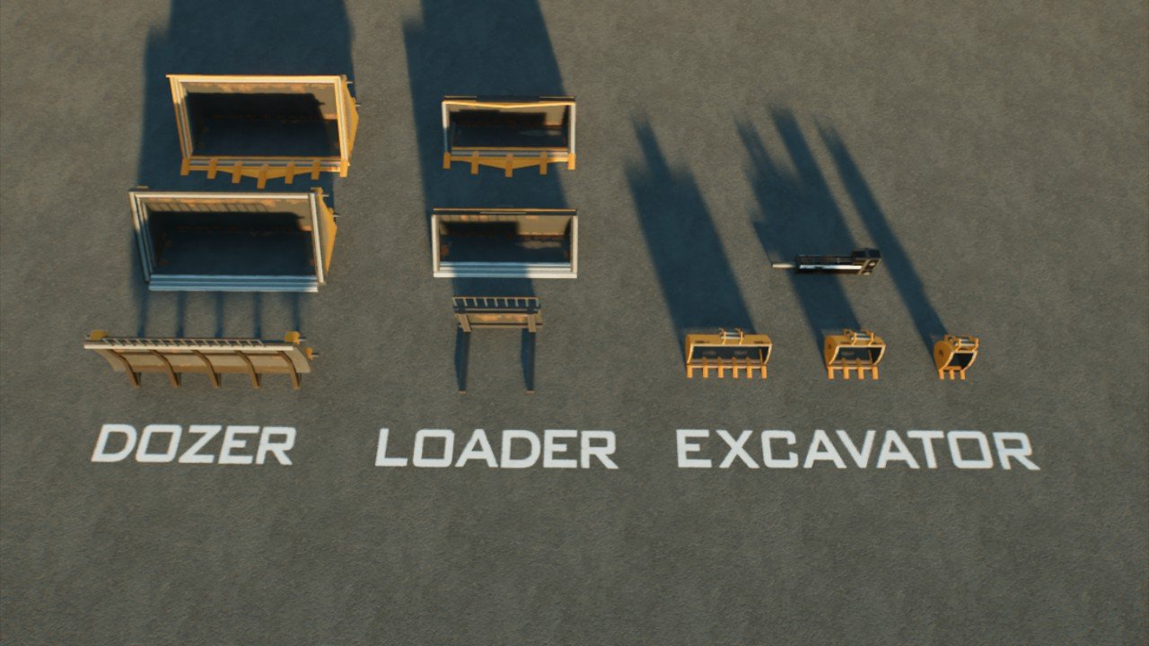 Heavy equipment attachments - Workshop - Jurassic World Evolution 3