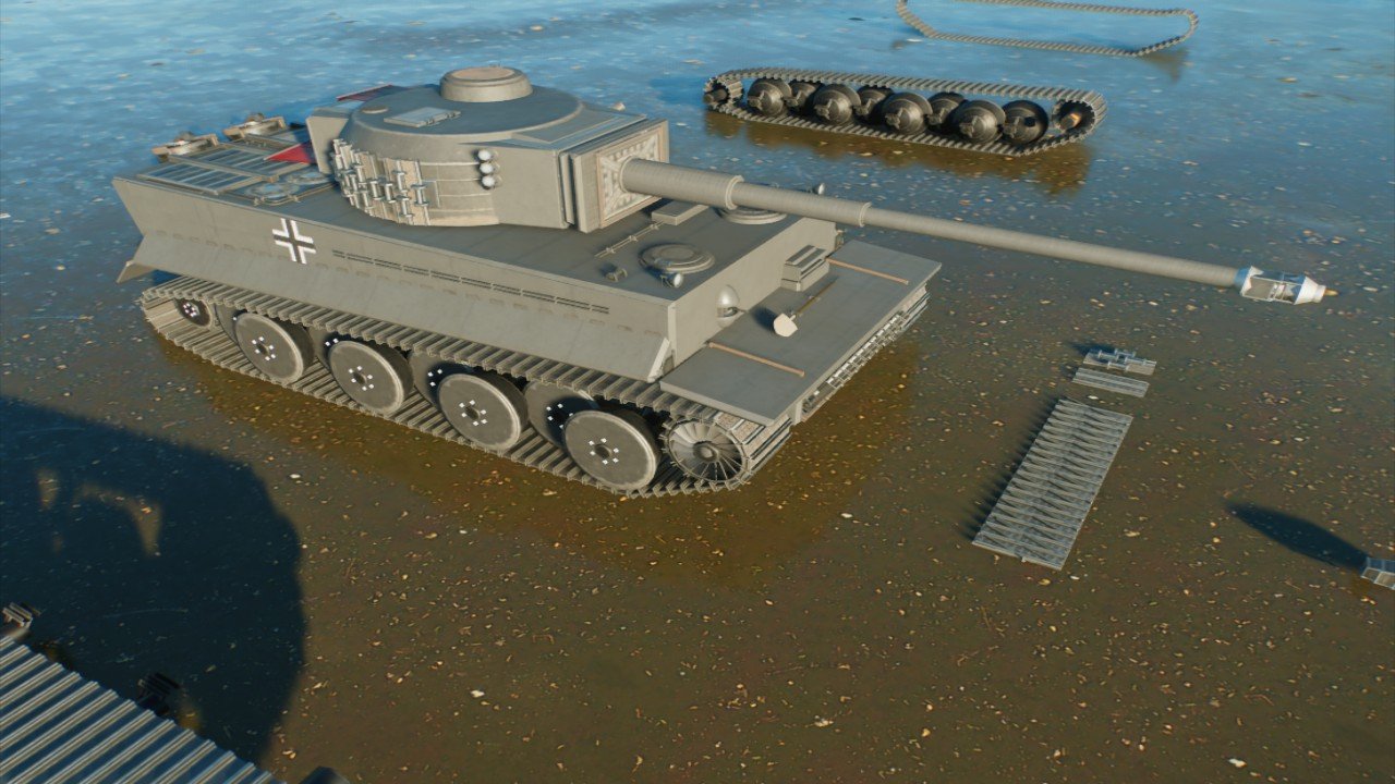 Panzerkampfwagen VI Tiger ( heavy Tank replica ) - Workshop - Jurassic ...