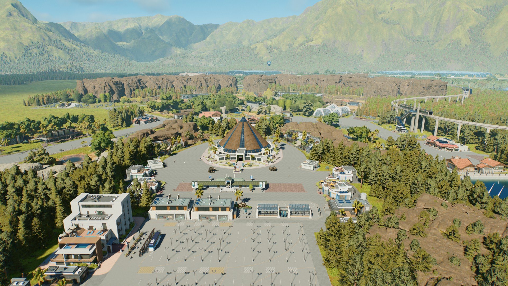 Hammond gardens and paleozoo - Jurassic World Evolution 3 creation ...