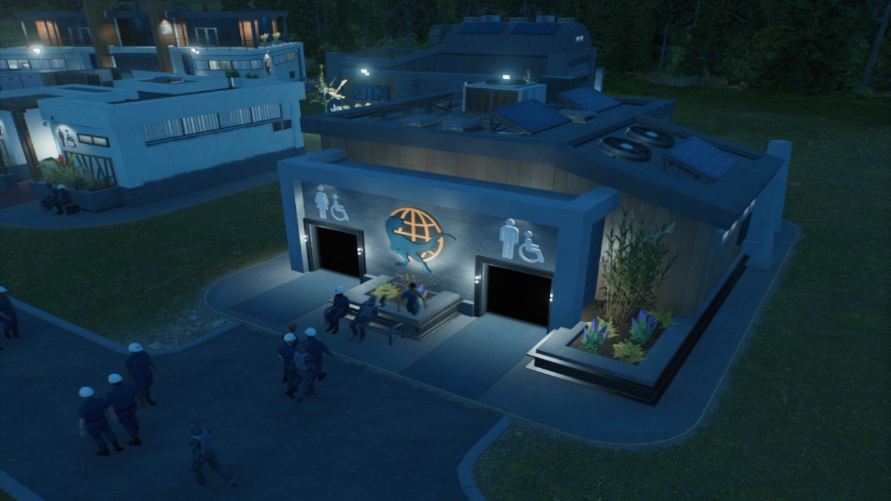 DIN Restroom - Workshop - Jurassic World Evolution 3