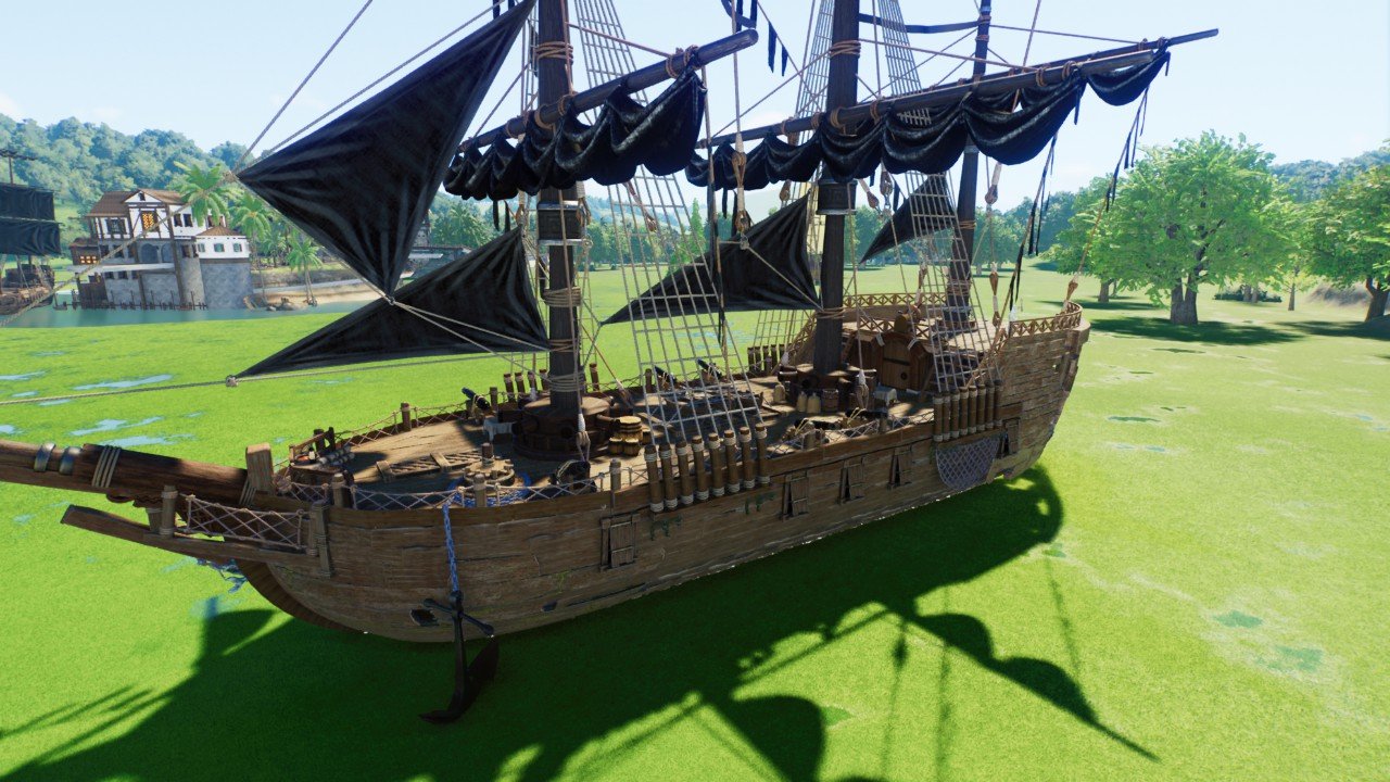 Pirate Ship Wreck - Planet Coaster 2 creation - Frontier Workshop