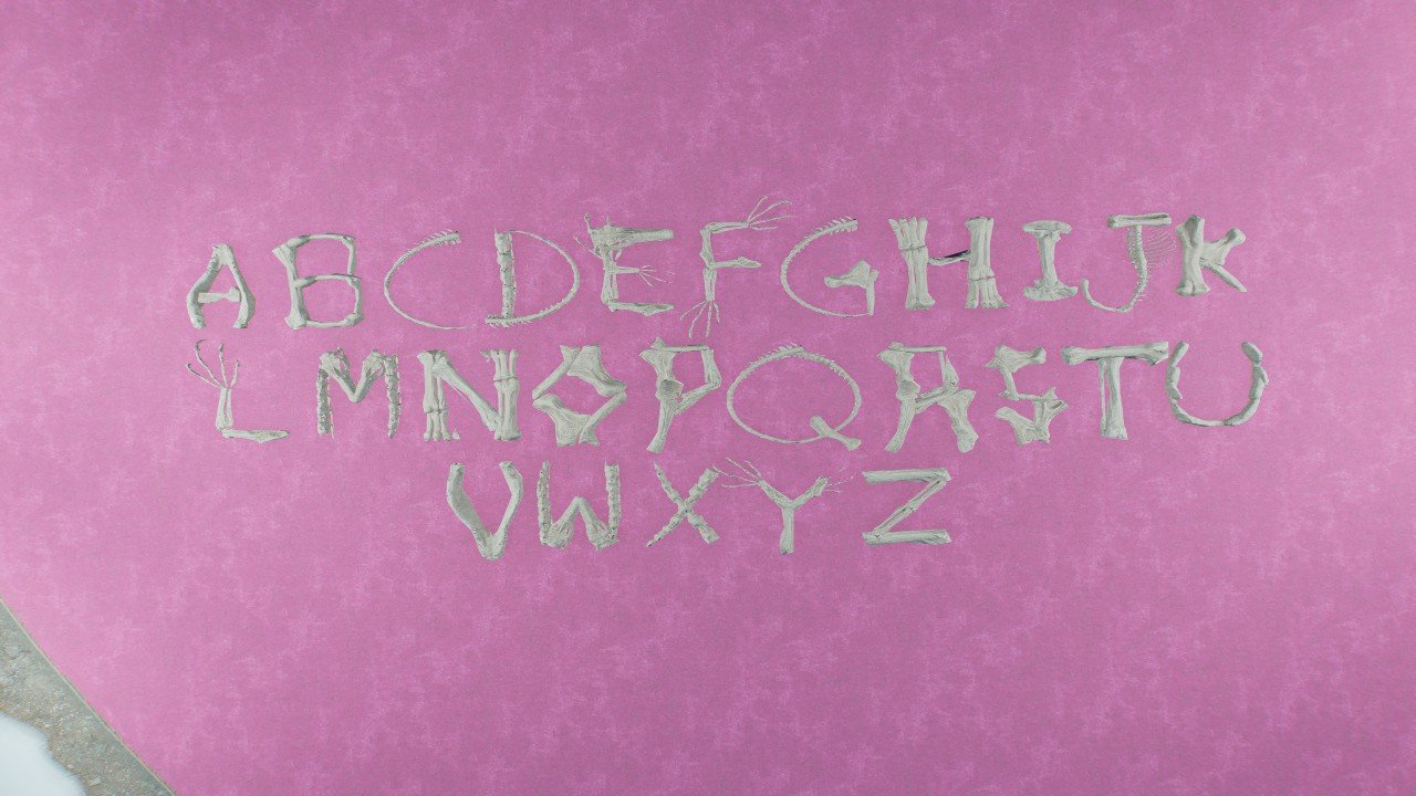 Bonebed Alphabet - Workshop - Jurassic World Evolution 3