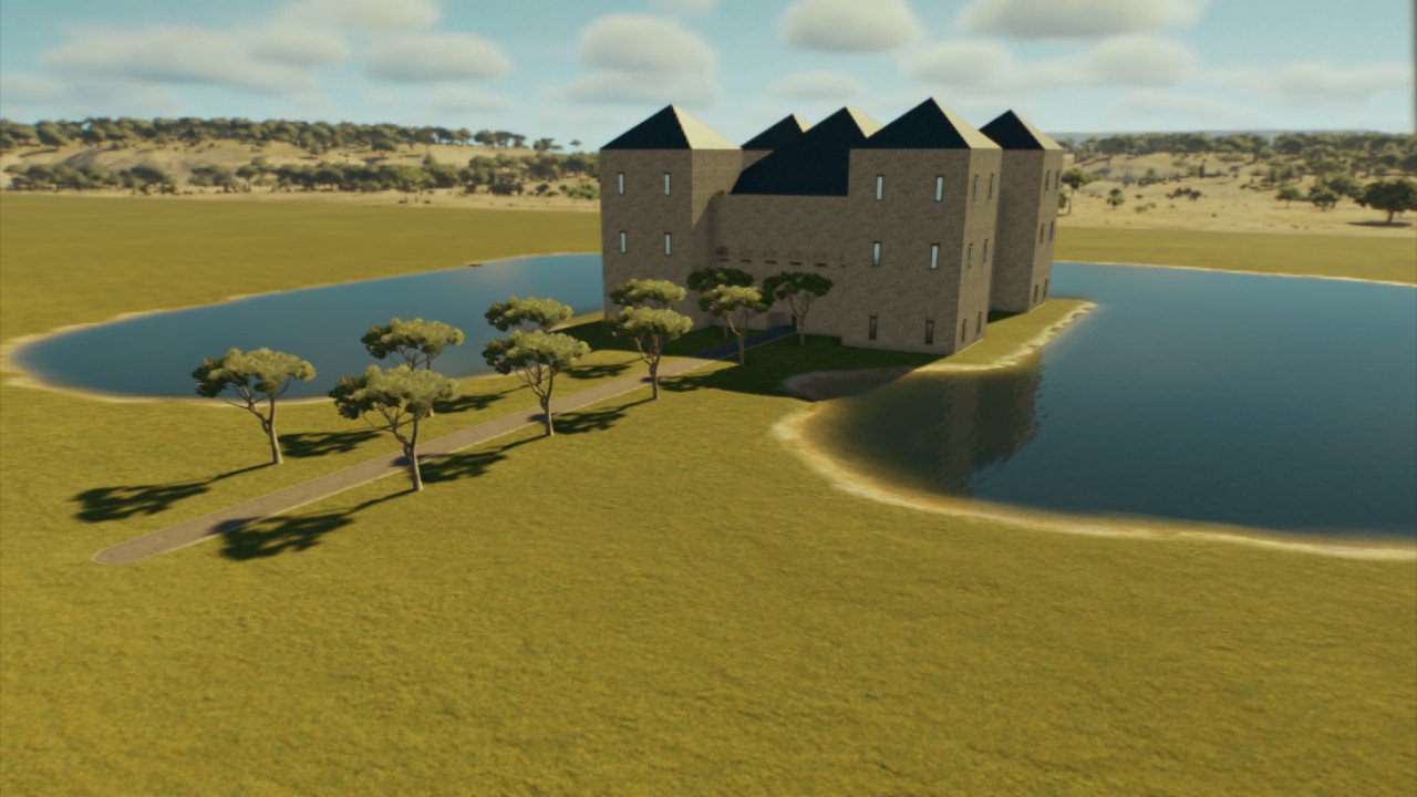 Castle Hubert Arrival Point - Workshop - Jurassic World Evolution 3