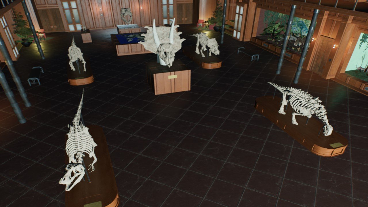 LOCKWOOD MANOR - ESTATE LIBRARY - Workshop - Jurassic World Evolution 3