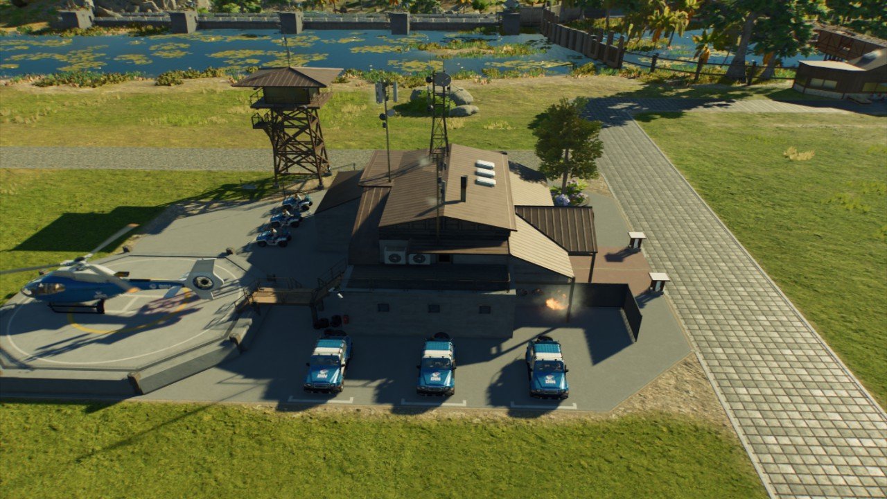 Response and maintenance facility - Workshop - Jurassic World Evolution 3